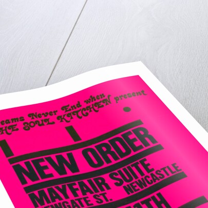 New Order Poster posters & prints by Rokpool