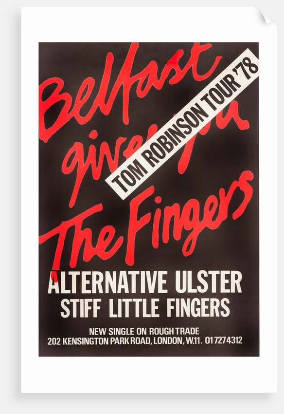Stiff Little Fingers Poster posters & prints by Rokpool