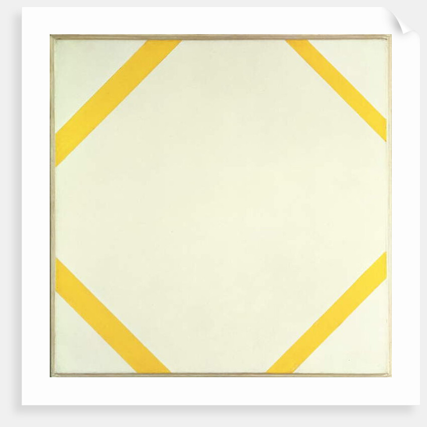 Lozenge Composition with Four Yellow Lines, 1933 posters & prints by ...