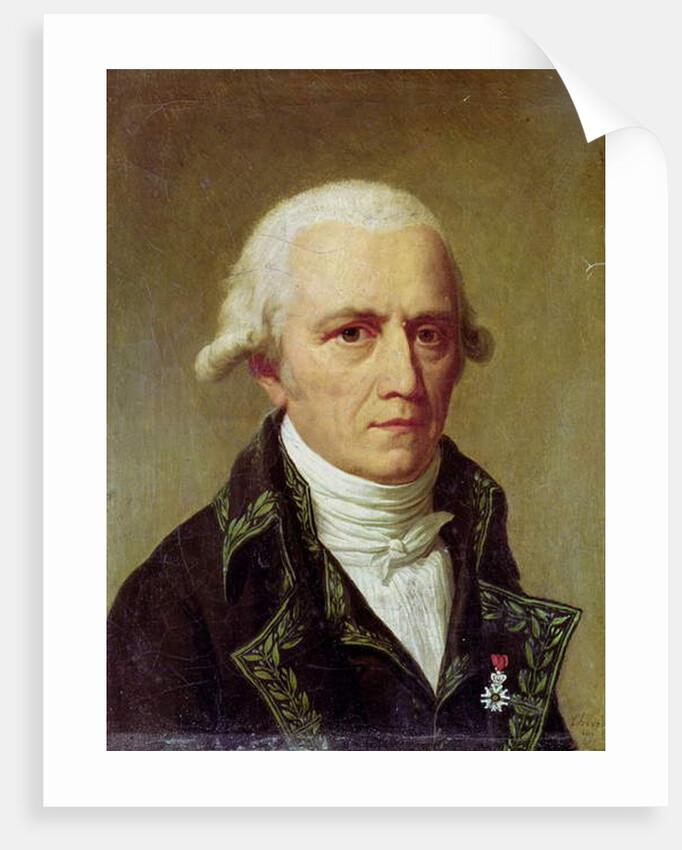 Portrait of Jean-Baptiste de Monet Chevalier de Lamarck, 1802-03 ...