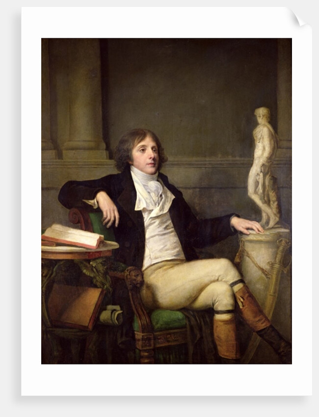 Portrait presumed to be Auguste Louis de Talleyrand c.1792 posters ...