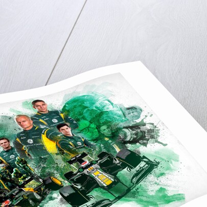 Caterham F1 Team posters & prints by Jason Pooley