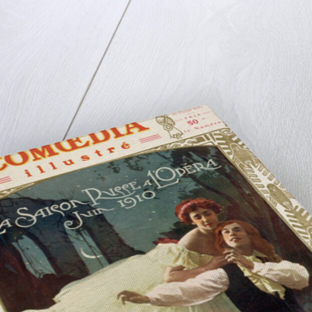 Magazine Illustration Depicting Tamara Karsavina and Vaclav Nijinsky ...