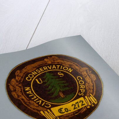 Civilian Conservation Corps Emblem Patch posters & prints by Corbis
