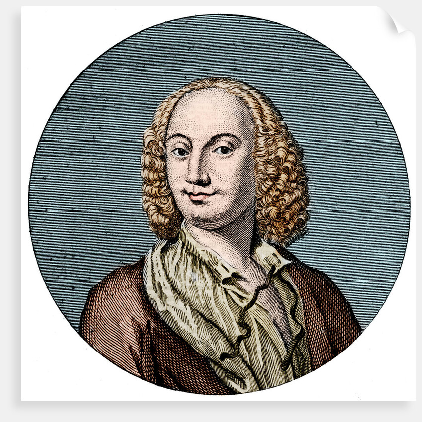 Portrait of Antonio Vivaldi posters & prints by Corbis