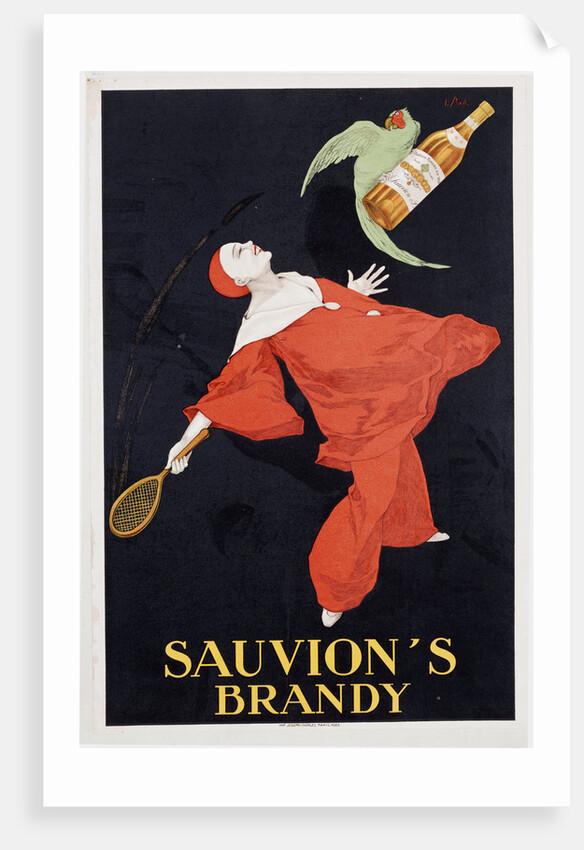 Sauvion's Brandy poster posters & prints by J Stall