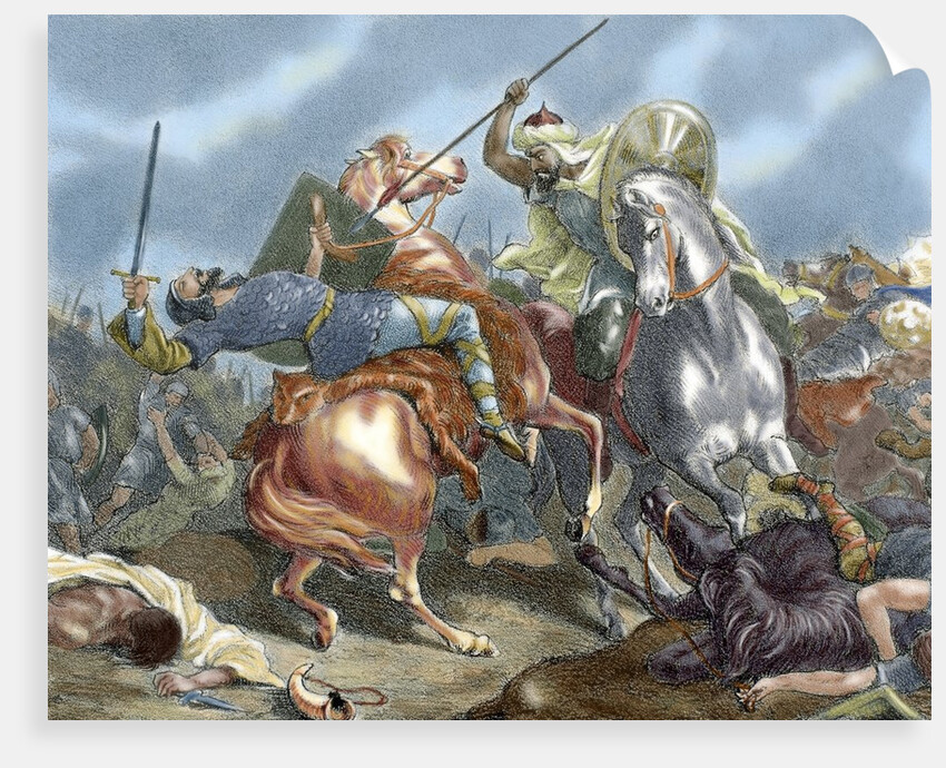 Roderic. Visigoth king (709-711). posters & prints by Corbis