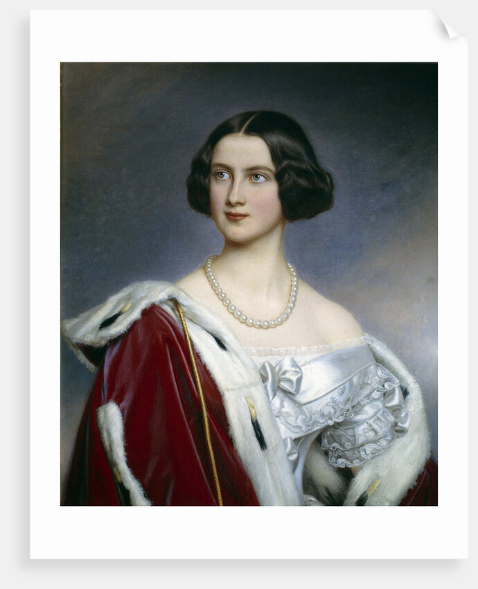Portrait of the Princess Marie of Prussia posters & prints by Joseph ...