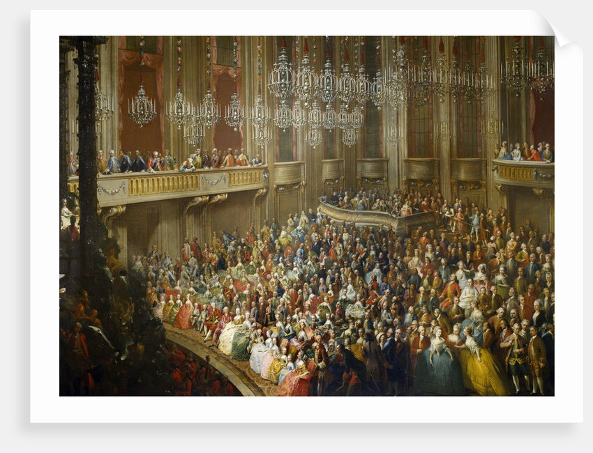 Wedding Concert for Joseph II and Isabella of Parma posters & prints by ...