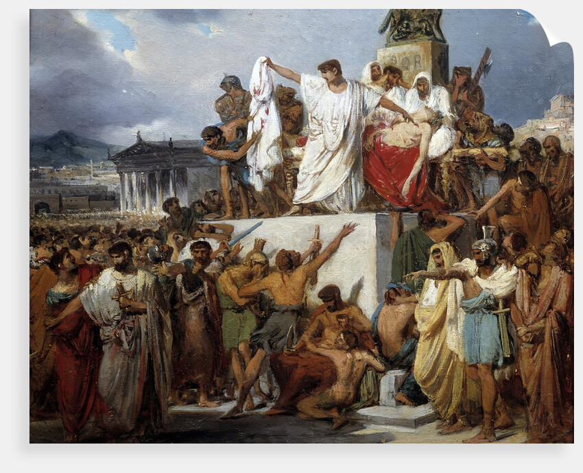 The death of Julius Caesar posters & prints by Joseph Court