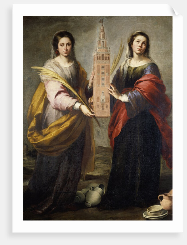Saints Justa and Rufina, patronesses of Sevilla posters & prints by ...