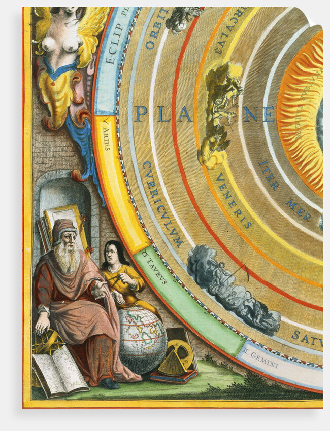 Detail of The Planisphere of Ptolemy Plate from The Celestial Atlas ...