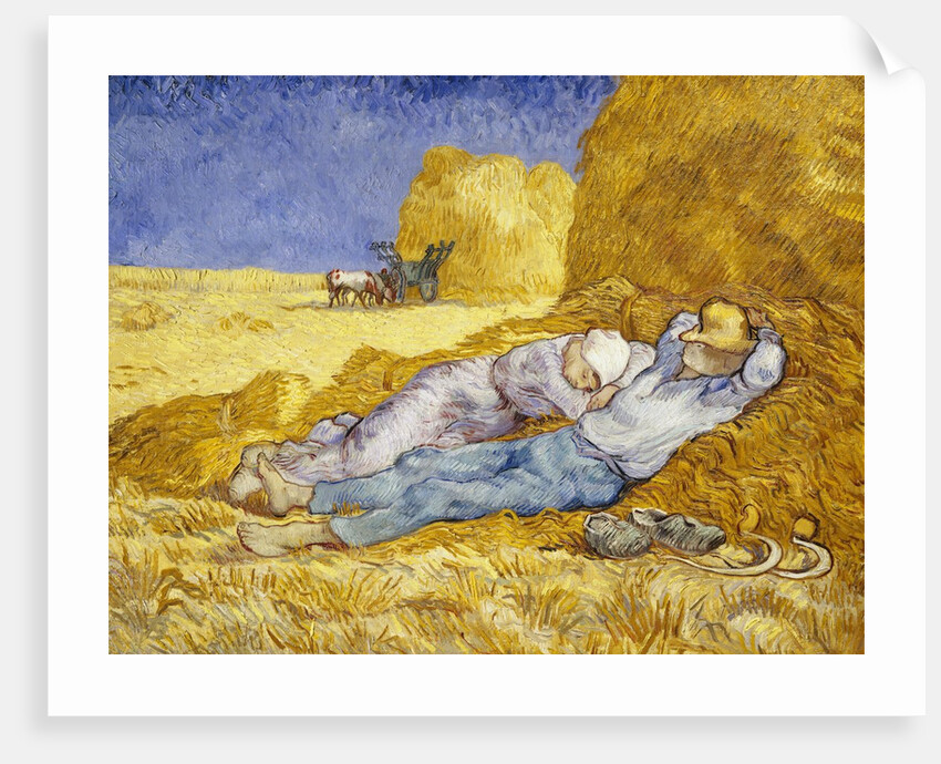 Noon: Rest posters & prints by Vincent Van Gogh