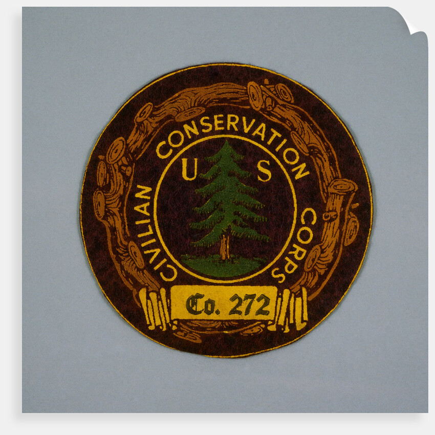 Civilian Conservation Corps Emblem Patch posters & prints by Corbis