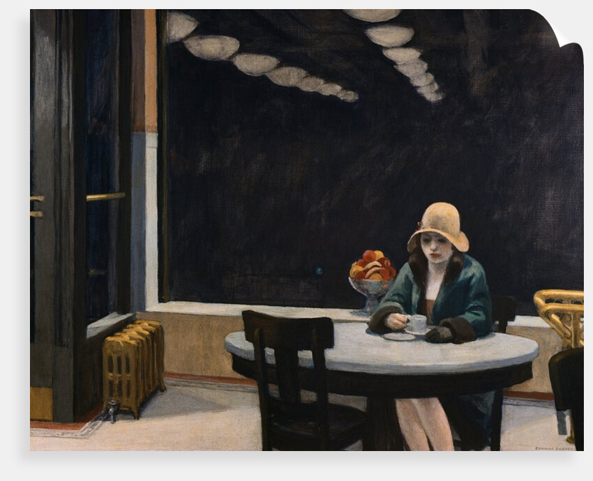 Automat posters & prints by Edward Hopper