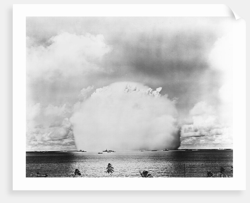 Mushroom Cloud from Baker Atomic Bomb Test posters & prints by Corbis