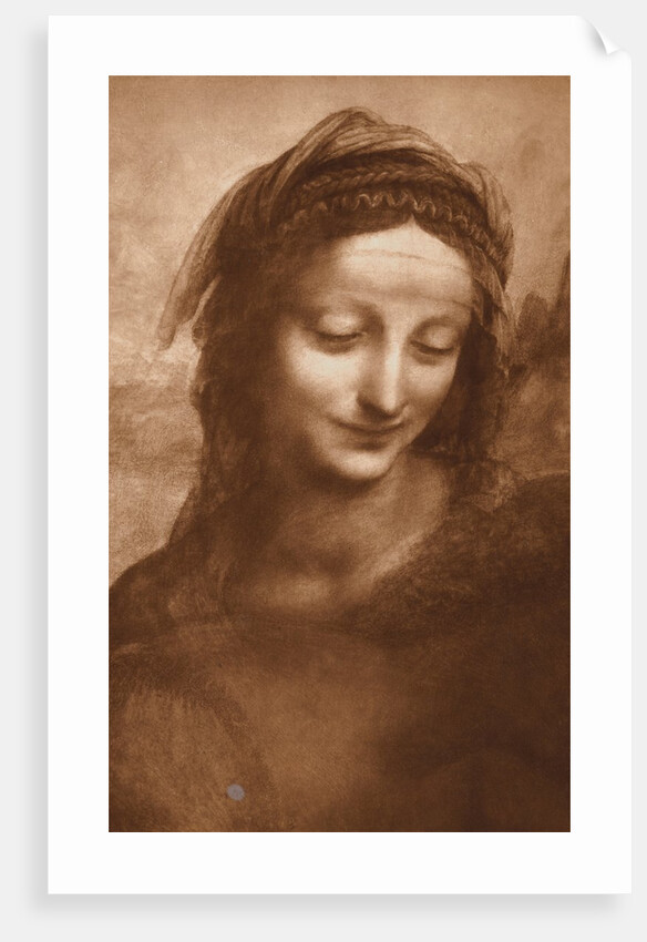 Portrait of St. Anne posters & prints by Leonardo da Vinci