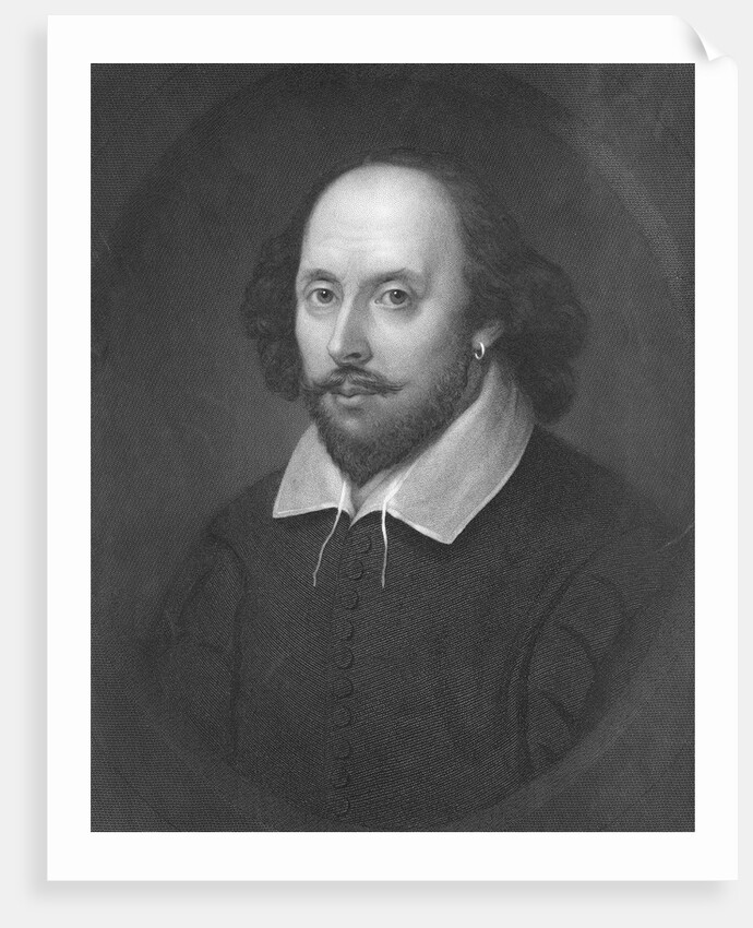 Portrait of Shakespeare posters & prints by Corbis