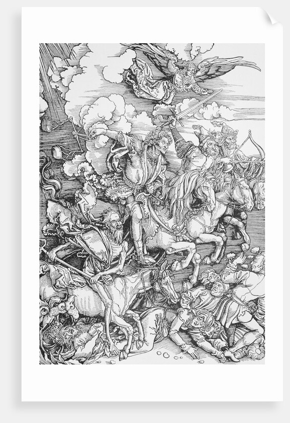 The Four Horsemen of the Apocalypse posters & prints by Albrecht Dürer