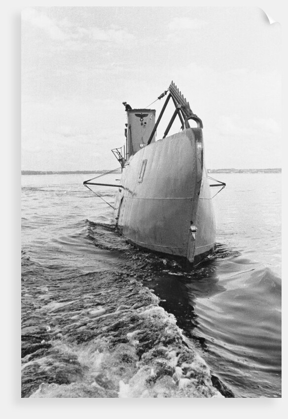 German U Boat in the Water posters & prints by Corbis