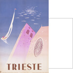 Trieste Travel Poster posters & prints by Corbis