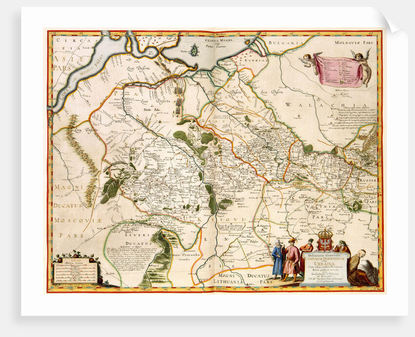 General Depiction of the Empty Plains posters & prints by Guillaume le ...