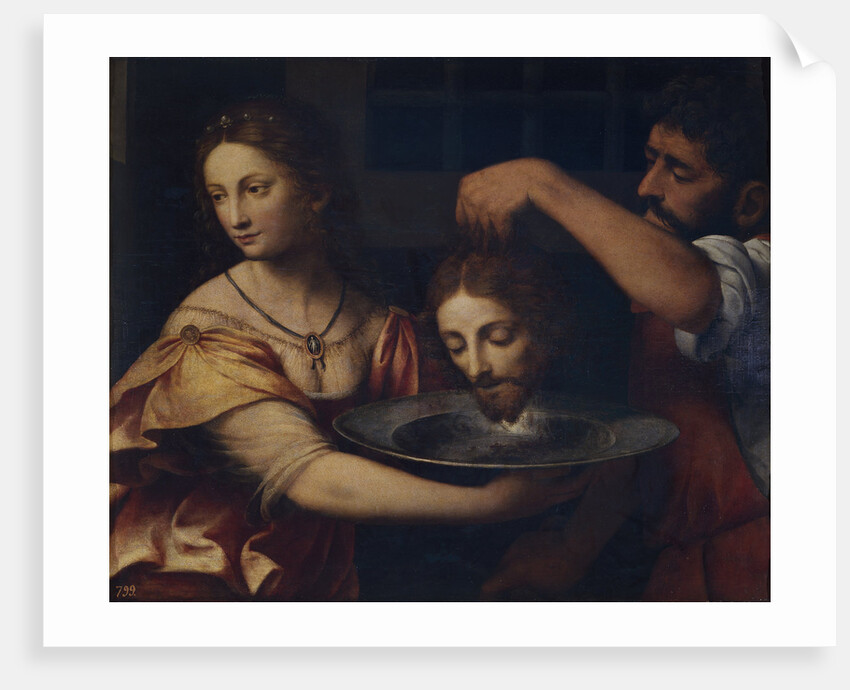 Salome receives the Head of John the Baptist posters & prints by ...