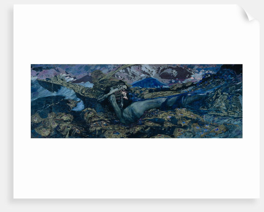 The Demon downcast, 1902 posters & prints by Mikhail Alexandrovich Vrubel