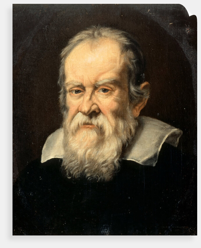 Portrait of Galileo Galilei posters & prints by Francesco Boschi