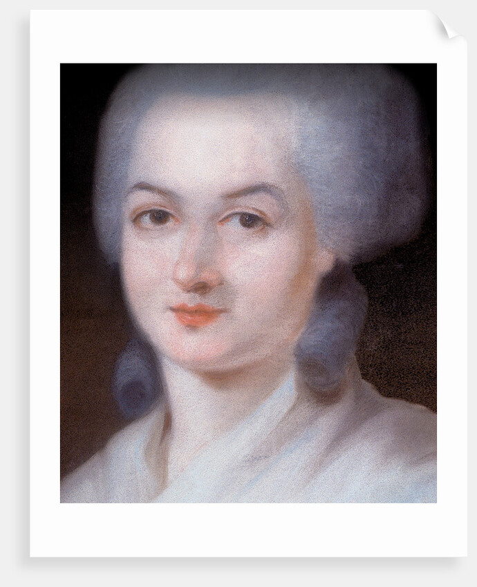 Portrait of Olympe de Gouges (Detail), Late 18th century posters ...