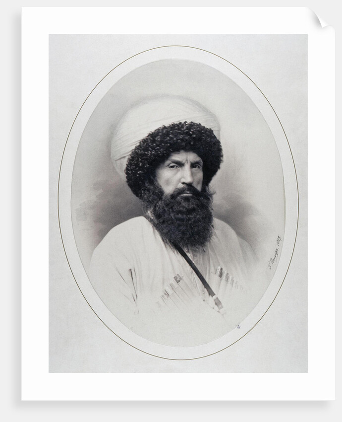 Portrait of Imam Shamil posters & prints by Anonymous