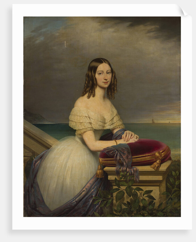 Portrait of Countess Alexandra Potocka, 1839 posters & prints by Anonymous