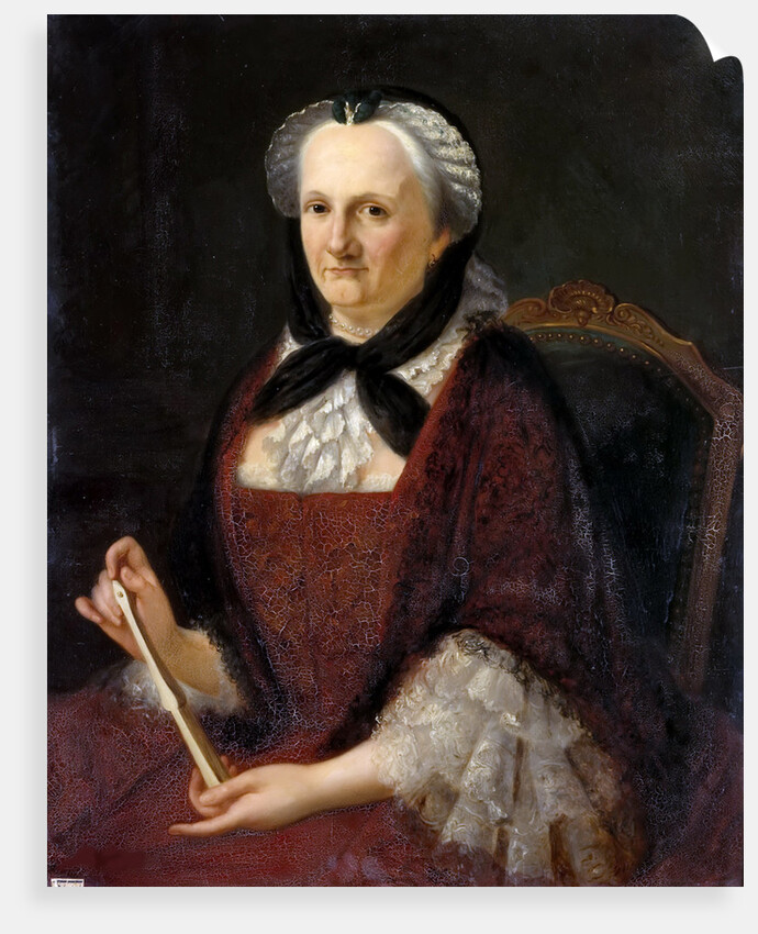Portrait of Madame Geoffrin, 1840 posters & prints by Anonymous