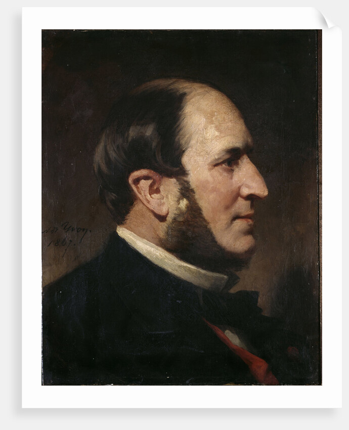 Portrait of Georges-Eugène Baron Haussmann, 1867 posters & prints by ...