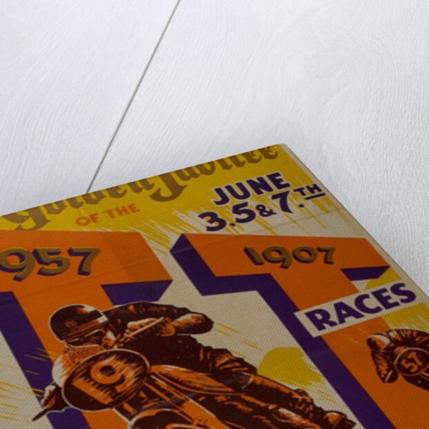 Golden Jubilee of the TT Races 1907-1957 posters & prints by Anonymous