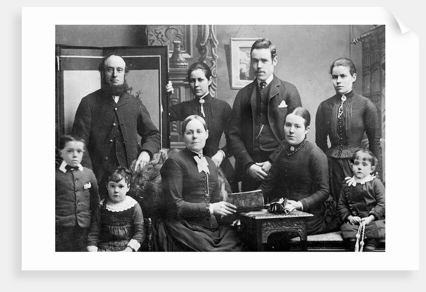 The Callister Family, Isle of Man posters & prints by George Bellett Cowen