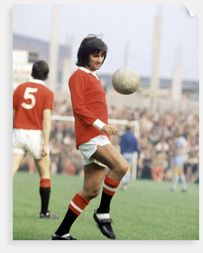 George Best United 1971 posters & prints by Ernest Chapman
