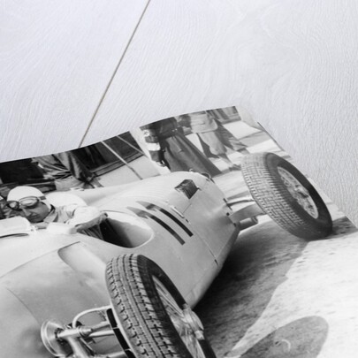 Ernst von Delius in Auto Union Car, 1936 posters & prints by Unknown
