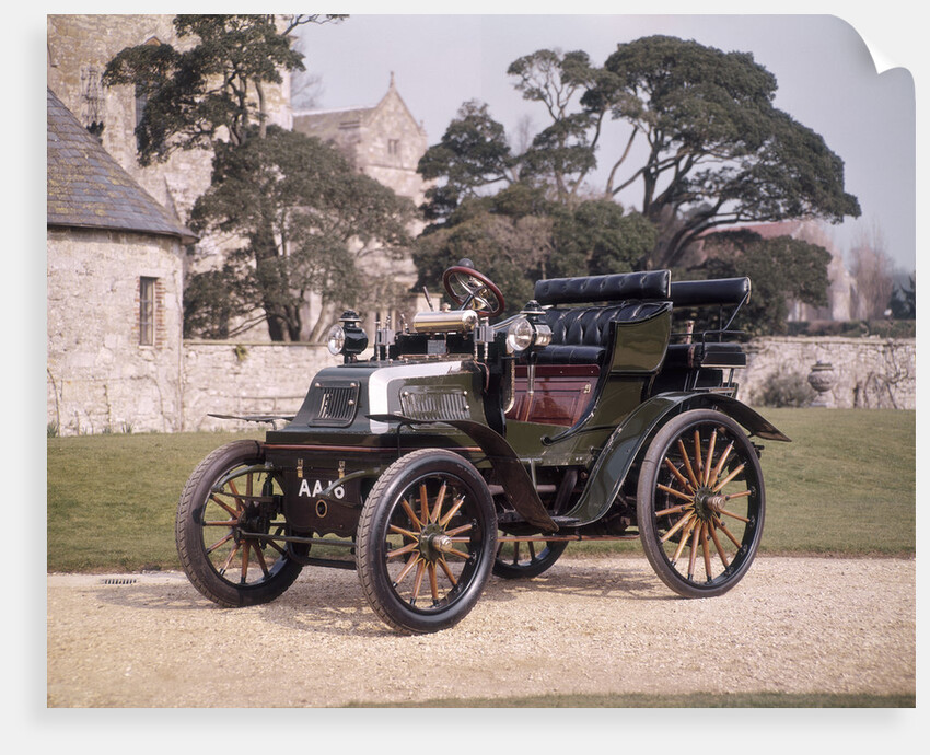 1899 Daimler horseless carriage posters & prints by Unknown