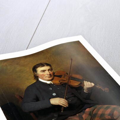 Niel Gow, 1727 - 1807. Violinist and composer posters & prints by Sir ...