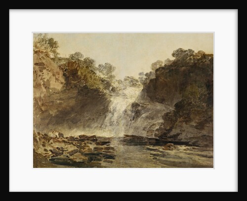 Upper Falls of the Reichenbach posters & prints by Joseph Mallord ...