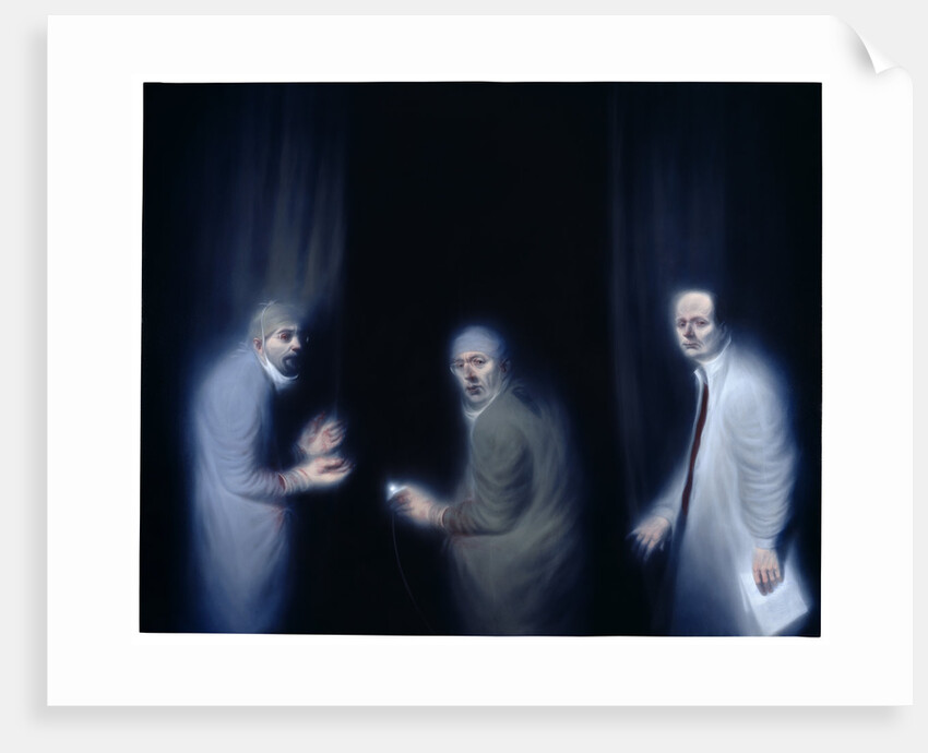 Three Oncologists (Professor RJ Steele, Professor Sir Alfred Cuschieri ...