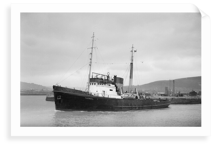 Salvage tug 'Turmoil' (Br, 1944, The Admiralty, Overseas Towage ...