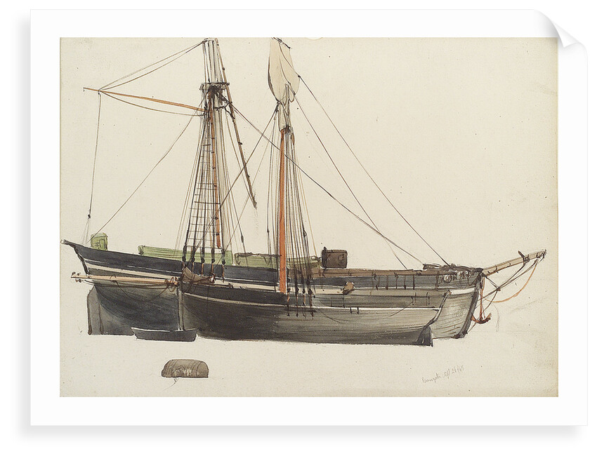 Ramsgate boats posters & prints by Thomas Sewell Robins