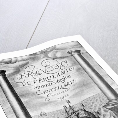 Title page of Francis Bacon's Instauratio Magna posters & prints by ...