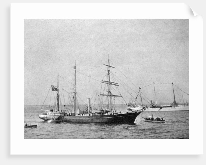 Ernest Shackleton's ship HMS Nimrod posters & prints by Queen Alexandra