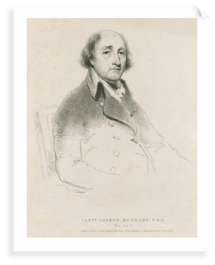 Portrait of Joseph Huddart (1741-1816) posters & prints by Anonymous
