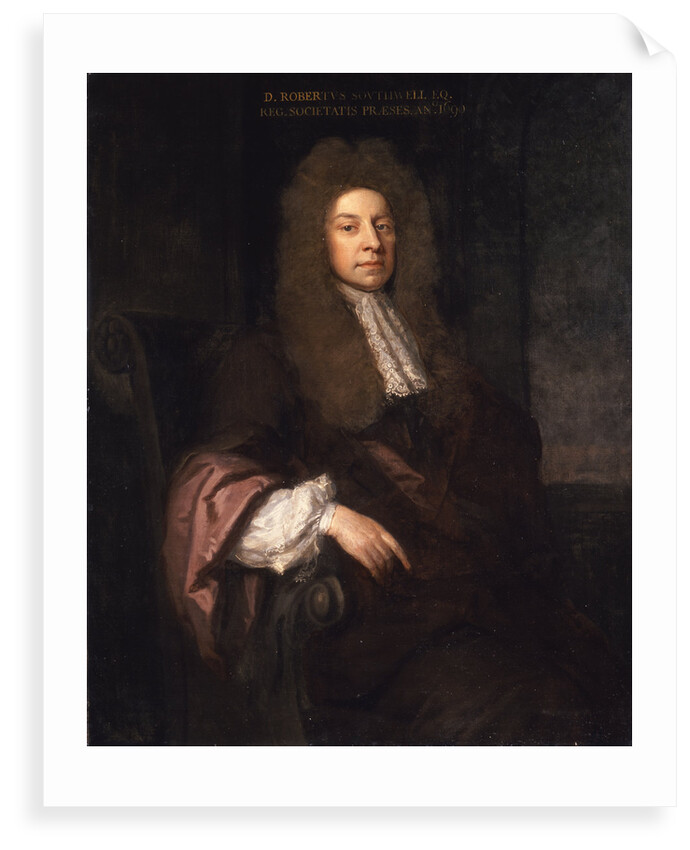 Portrait of Robert Southwell (1635-1702) posters & prints by Godfrey ...