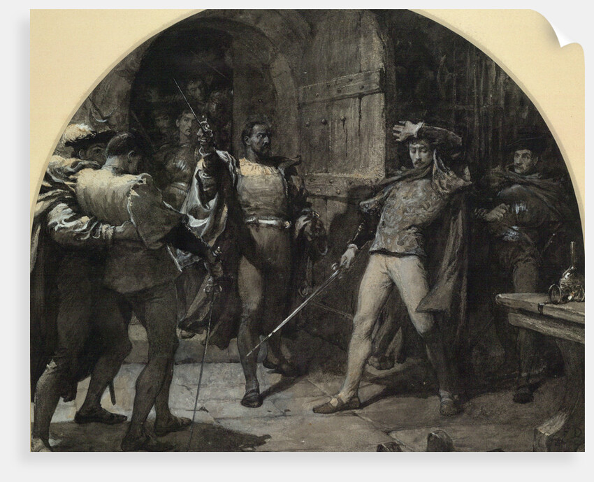 Othello, Act II, Sc. iii, Cyprus, The Citadel: Enter Othello and ...
