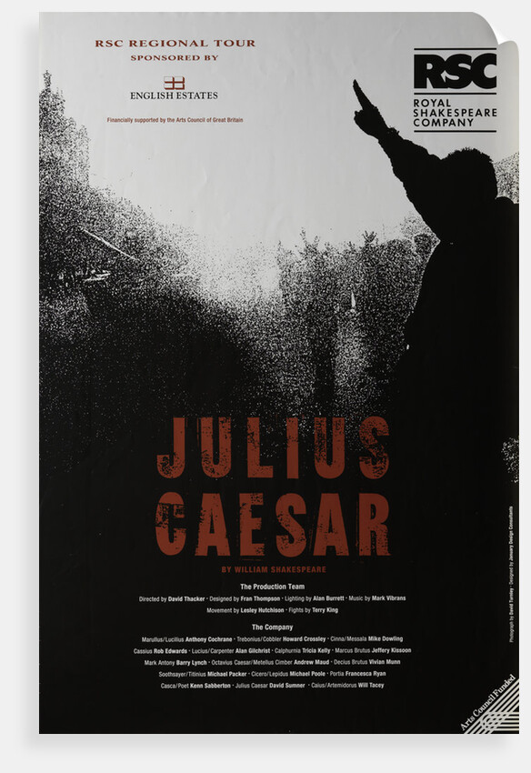 Julius Caesar, 1993 posters & prints by David Thacker